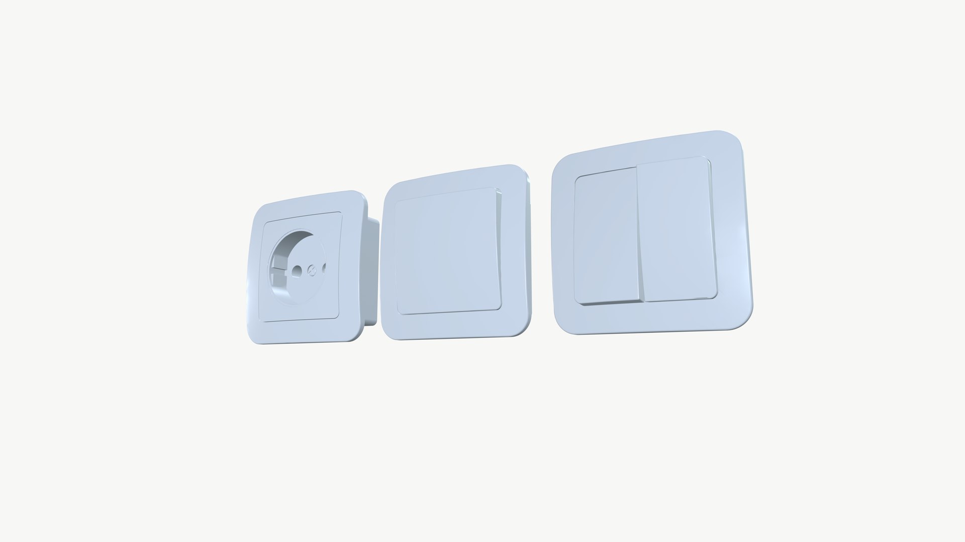 3D Socket Switches - TurboSquid 2332735