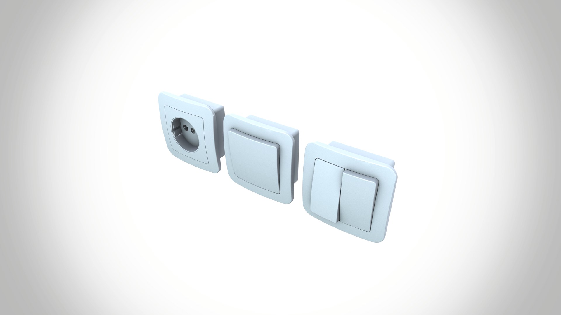 3D Socket Switches - TurboSquid 2332735