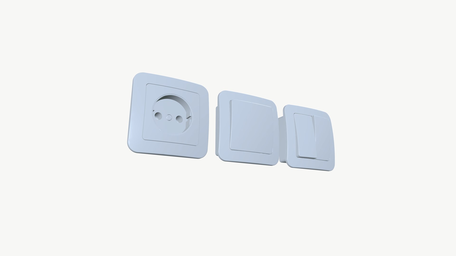 3D Socket Switches - TurboSquid 2332735