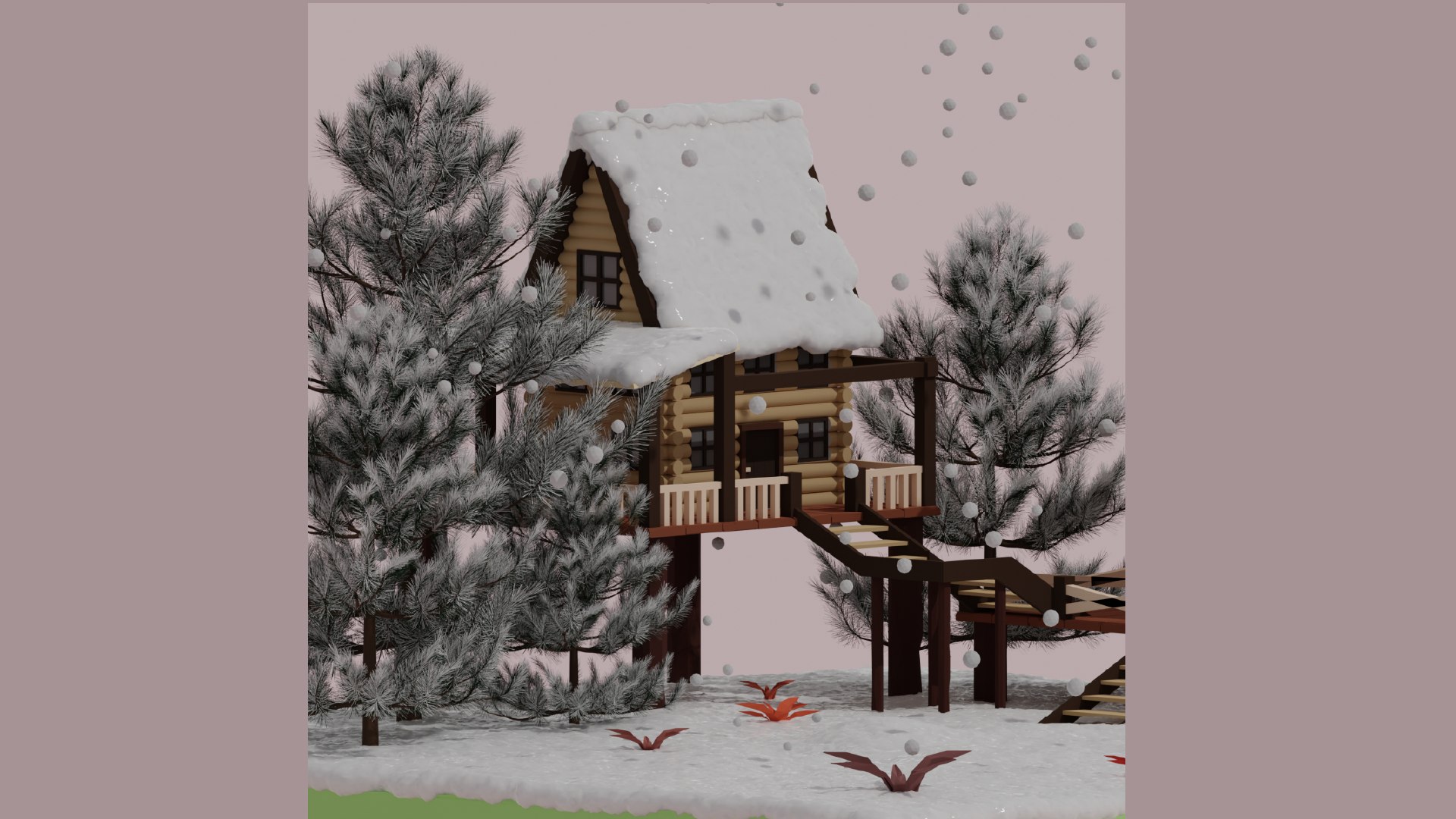 Snow Place Model - TurboSquid 2022181