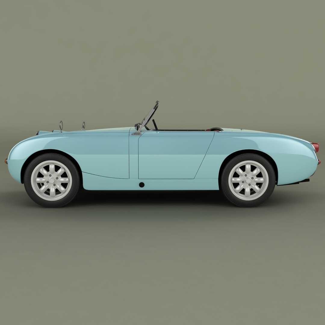 Austin-healey Sprite Mk1 3d 3ds