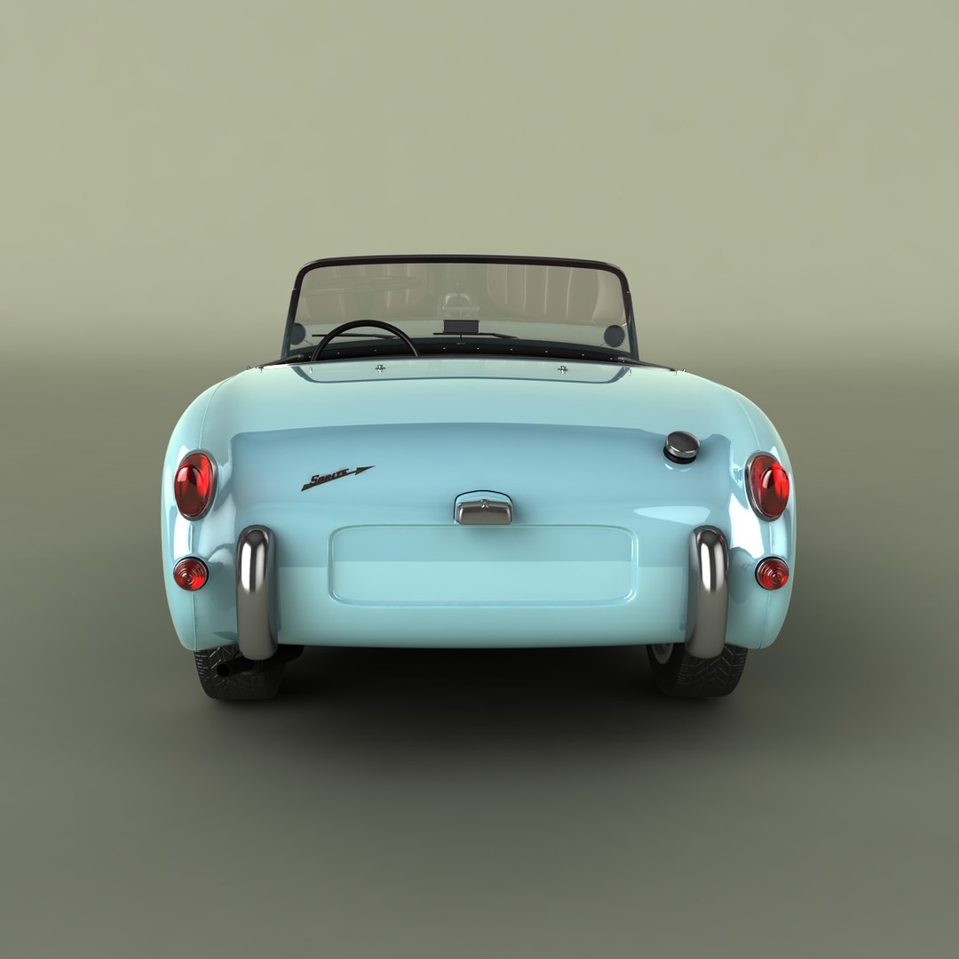 Austin-healey Sprite Mk1 3d 3ds