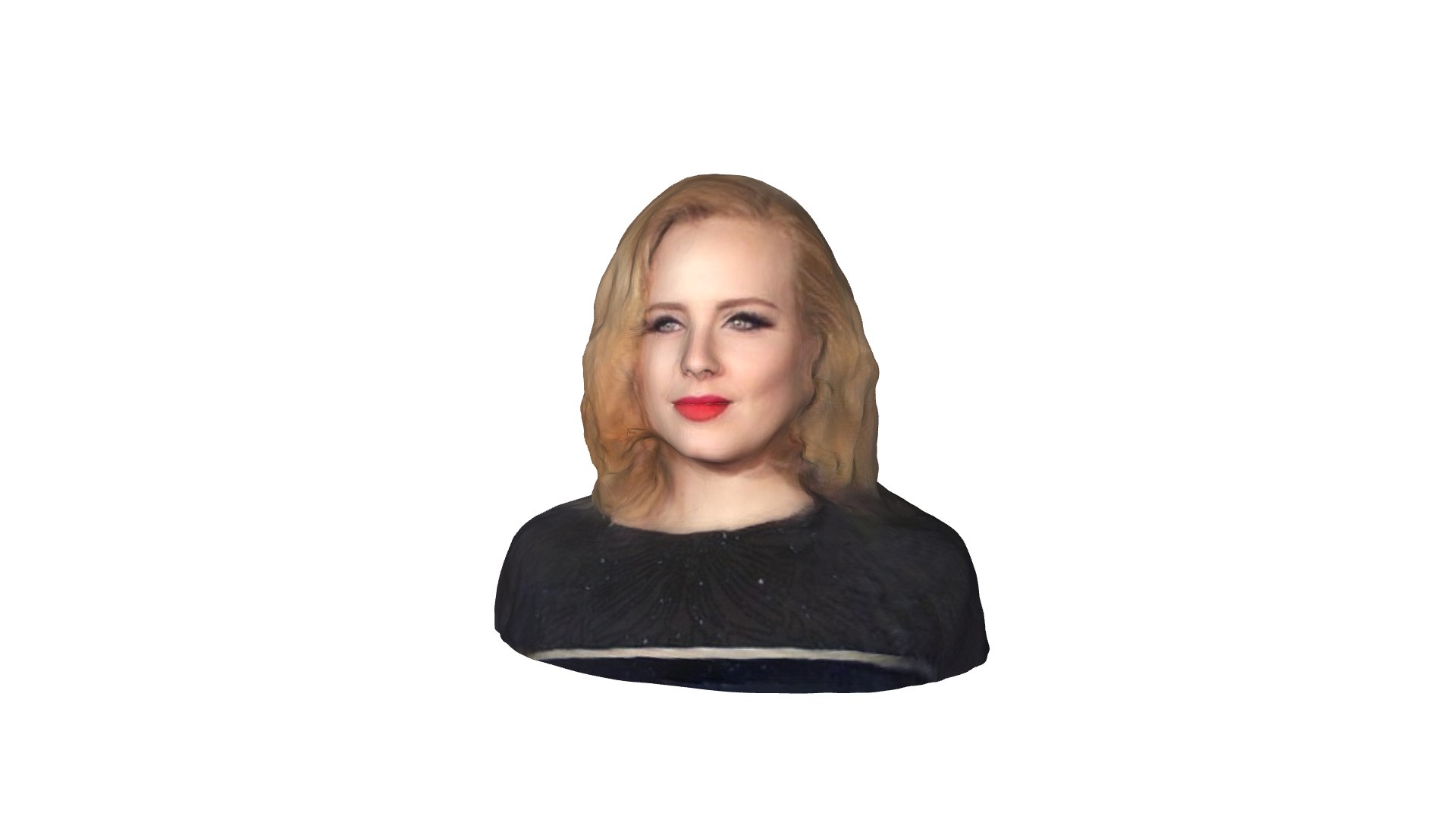 3D Adele- Realistic bust head ready 3d Model model - TurboSquid 1816941