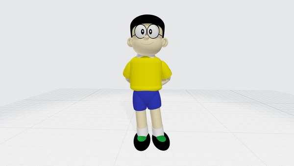 3D Nobi Nobita - TurboSquid 1833810