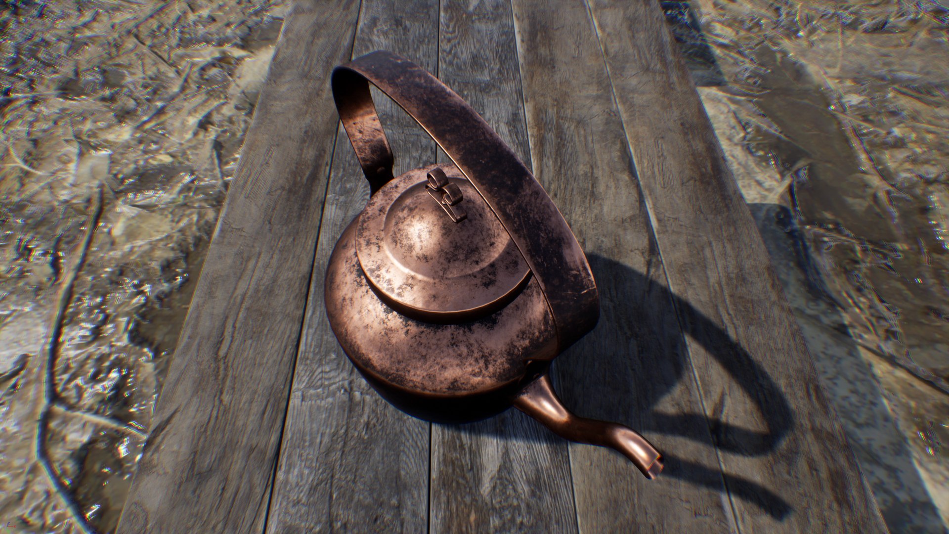 3D medieval kettle - TurboSquid 1490367