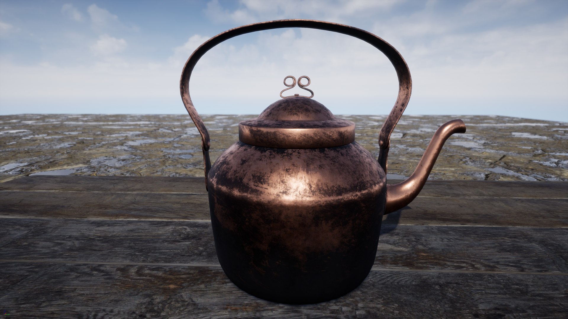 3D Medieval Kettle - TurboSquid 1490367