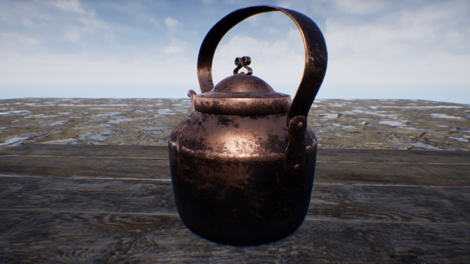 3D medieval kettle - TurboSquid 1490367