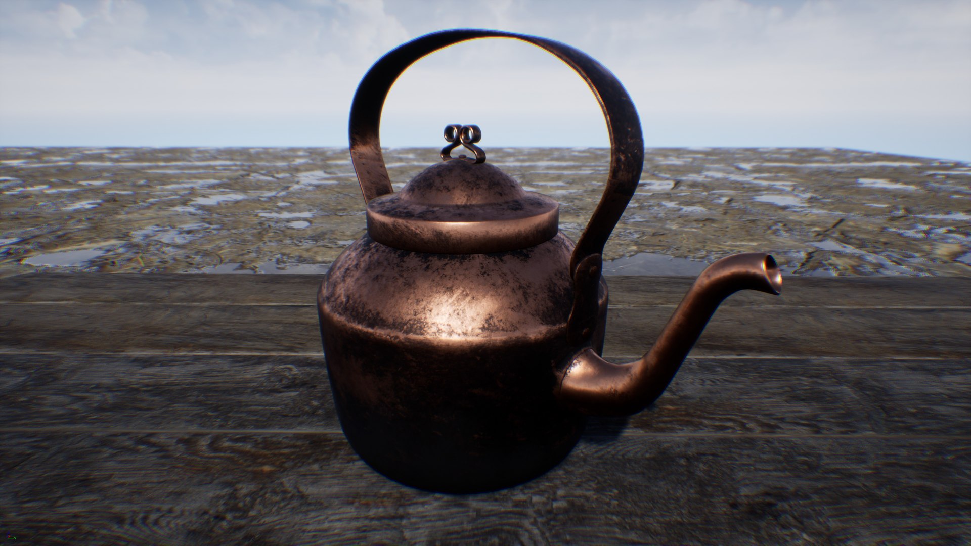 3D medieval kettle - TurboSquid 1490367