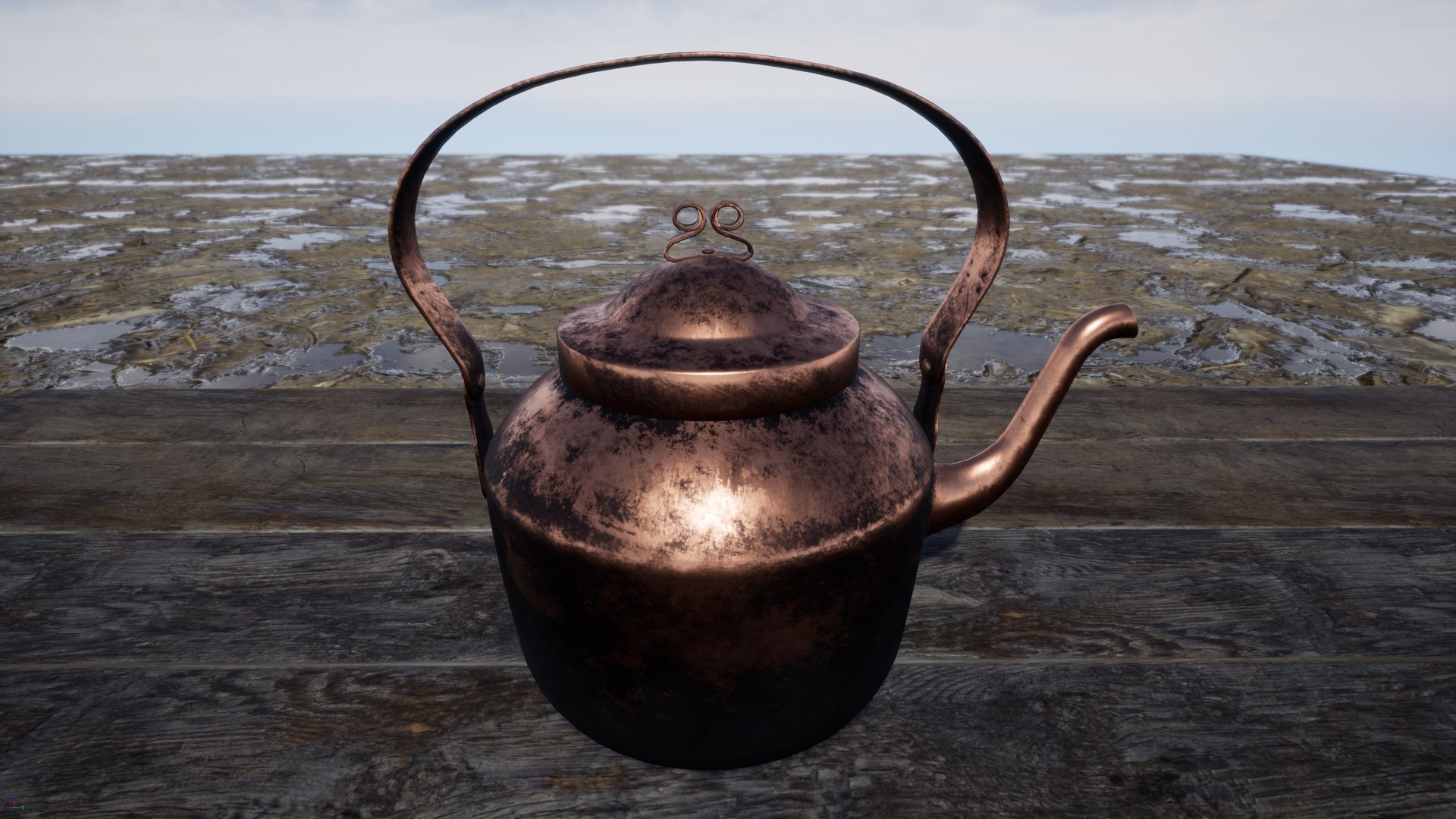 3D Medieval Kettle - TurboSquid 1490367
