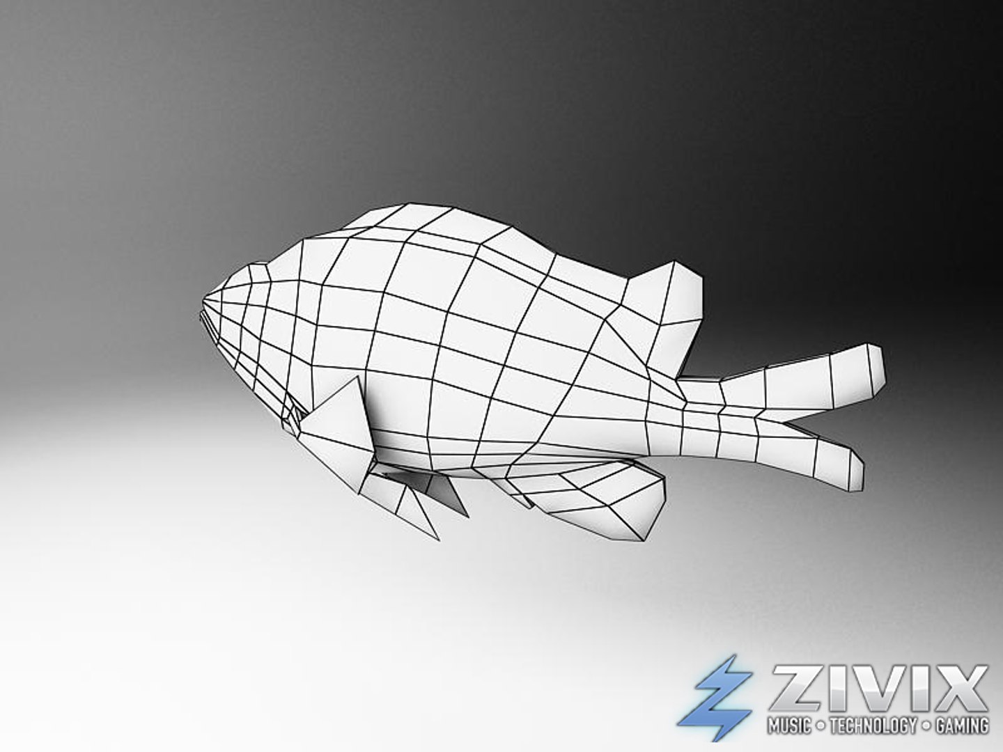free tropical fish pack 3d model