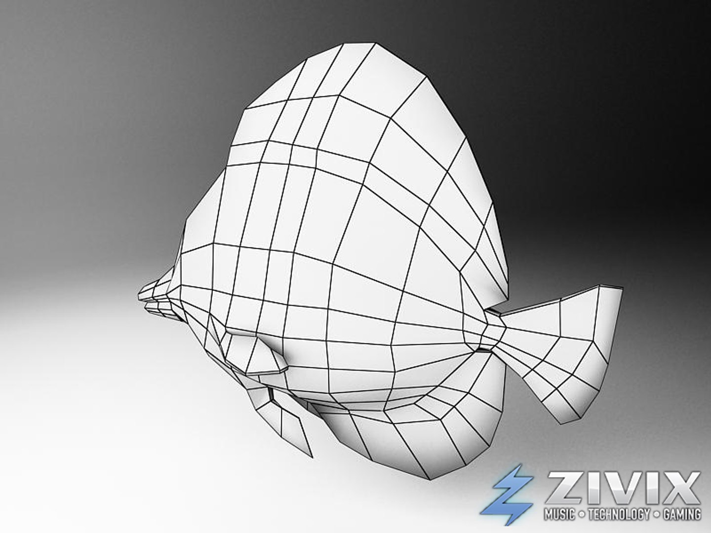 free tropical fish pack 3d model
