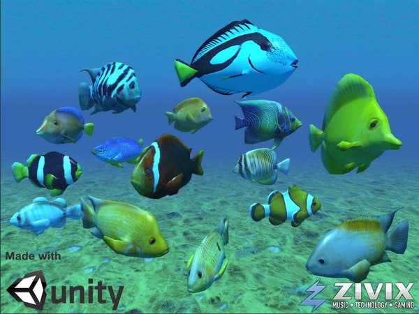 Free FBX Fish Models | TurboSquid