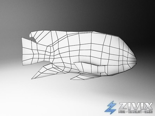 free tropical fish pack 3d model