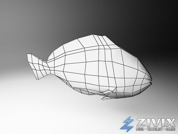 free tropical fish pack 3d model