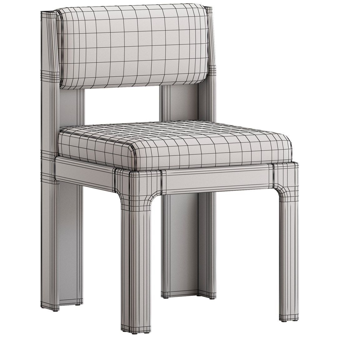 3D model CB2 Willa Chair - TurboSquid 2163775