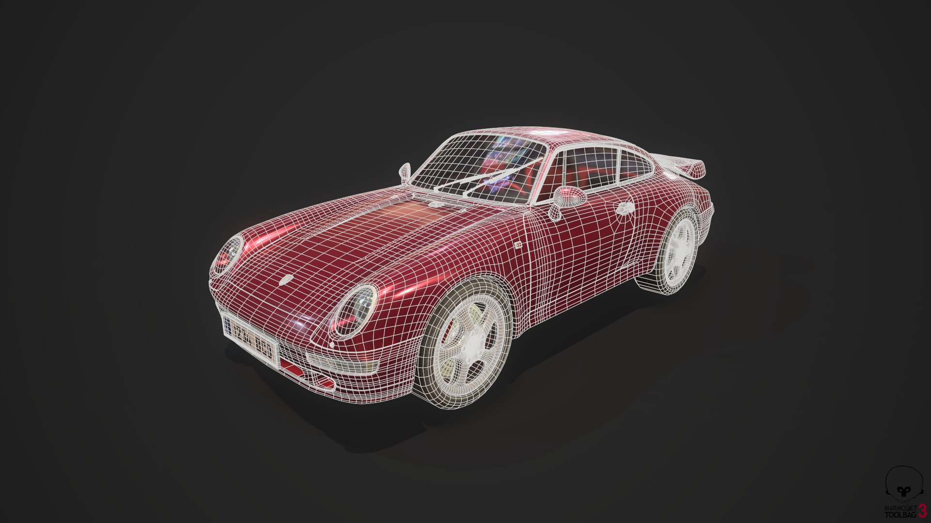 Porsche Turbo 993 3D Model - TurboSquid 1625211