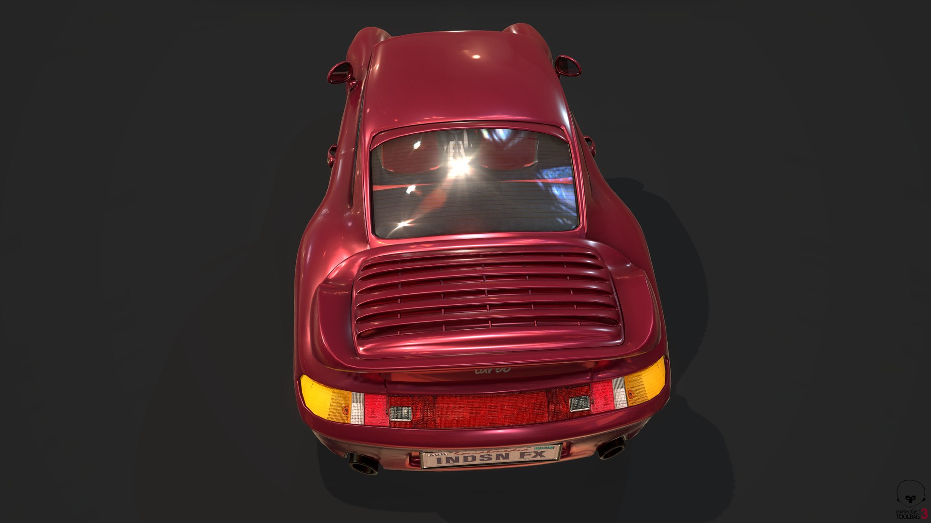 Porsche Turbo 993 3D Model - TurboSquid 1625211