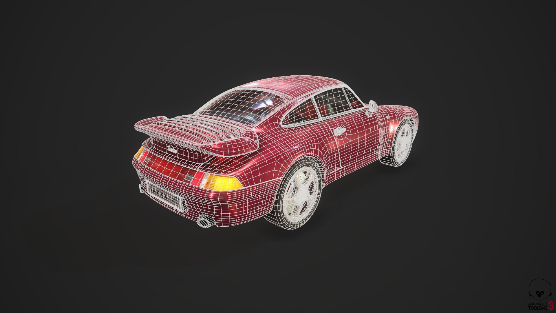 Porsche Turbo 993 3D Model - TurboSquid 1625211