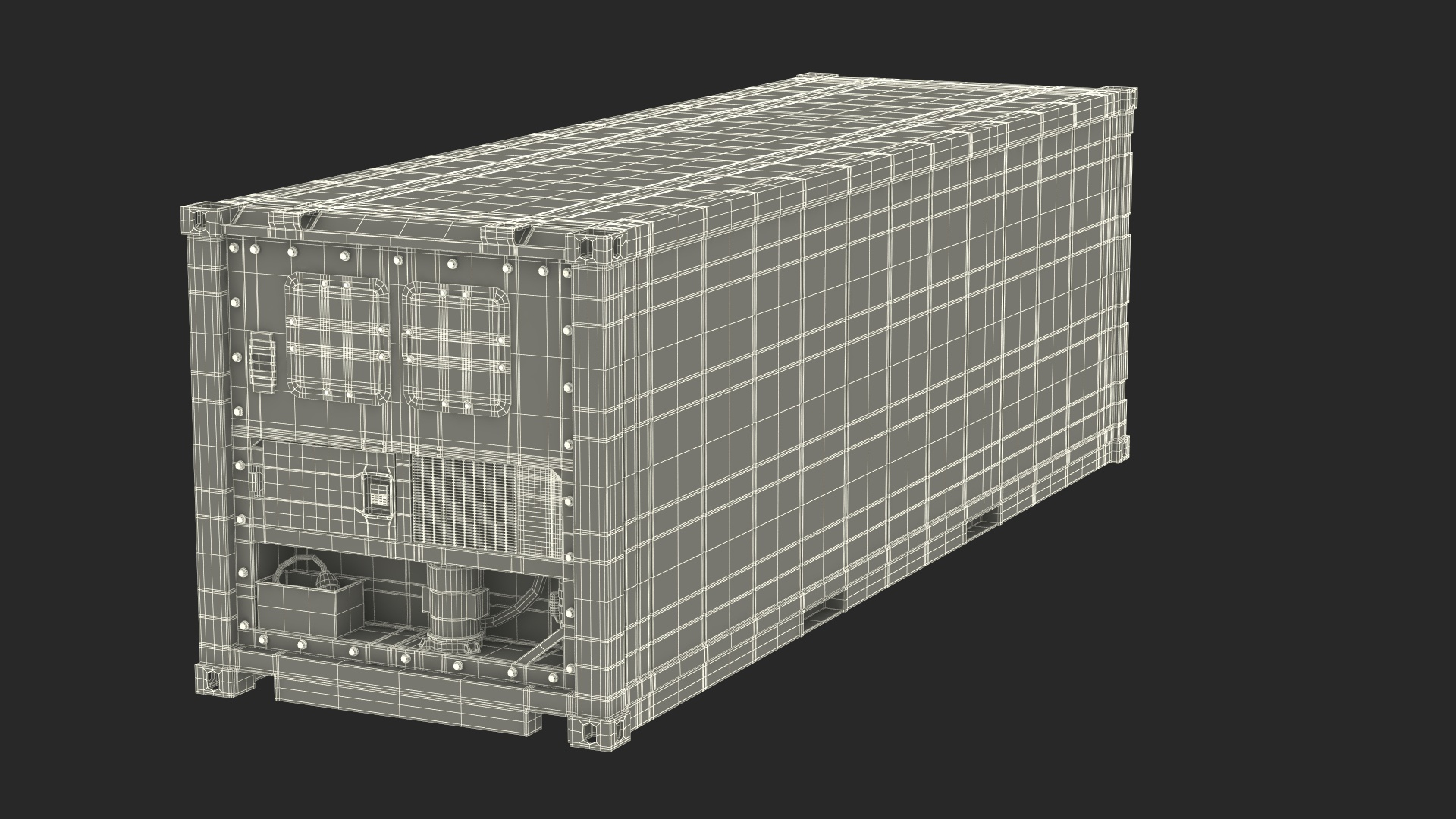 3D Refrigerated Shipping Container - TurboSquid 2208639