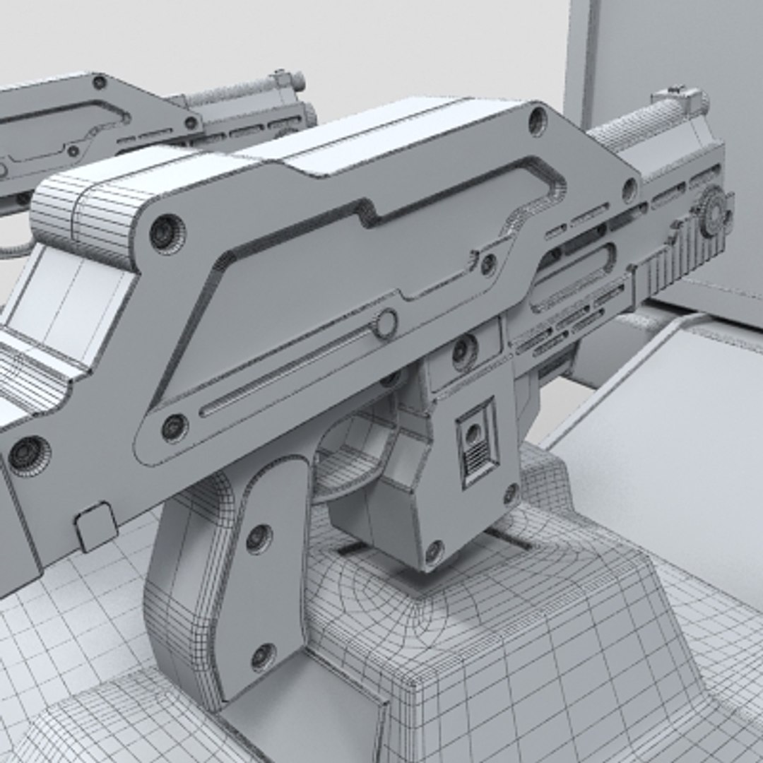 3d Model Stand Arcade Gun