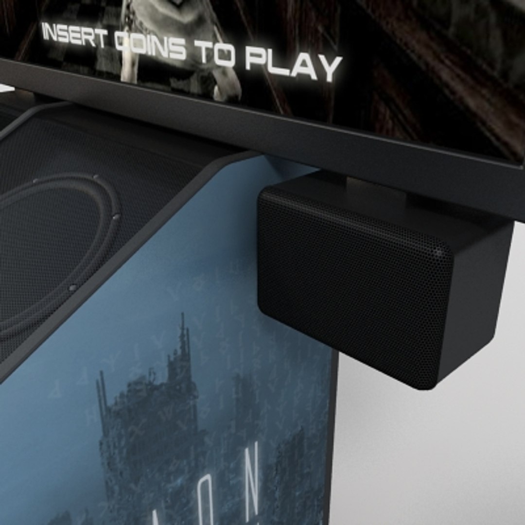 3d Model Stand Arcade Gun