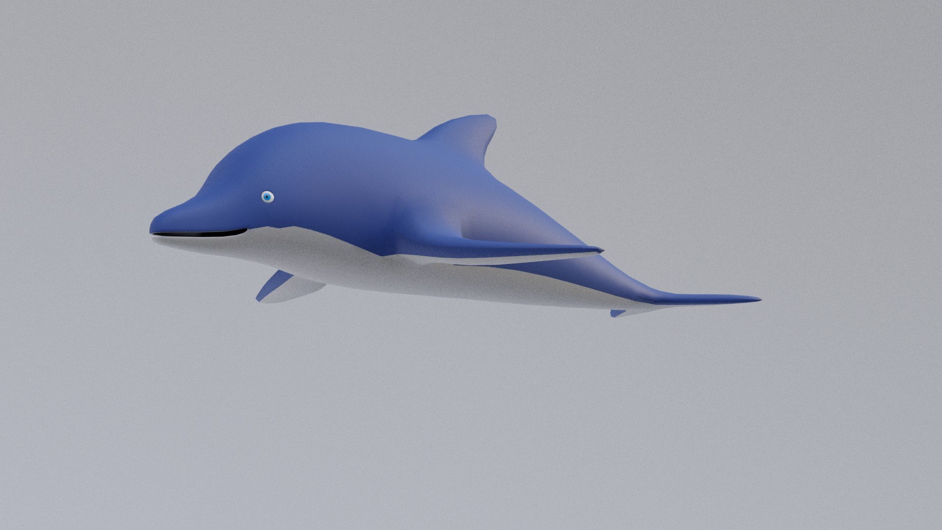 Cartoon Dolphin Model - TurboSquid 1953415