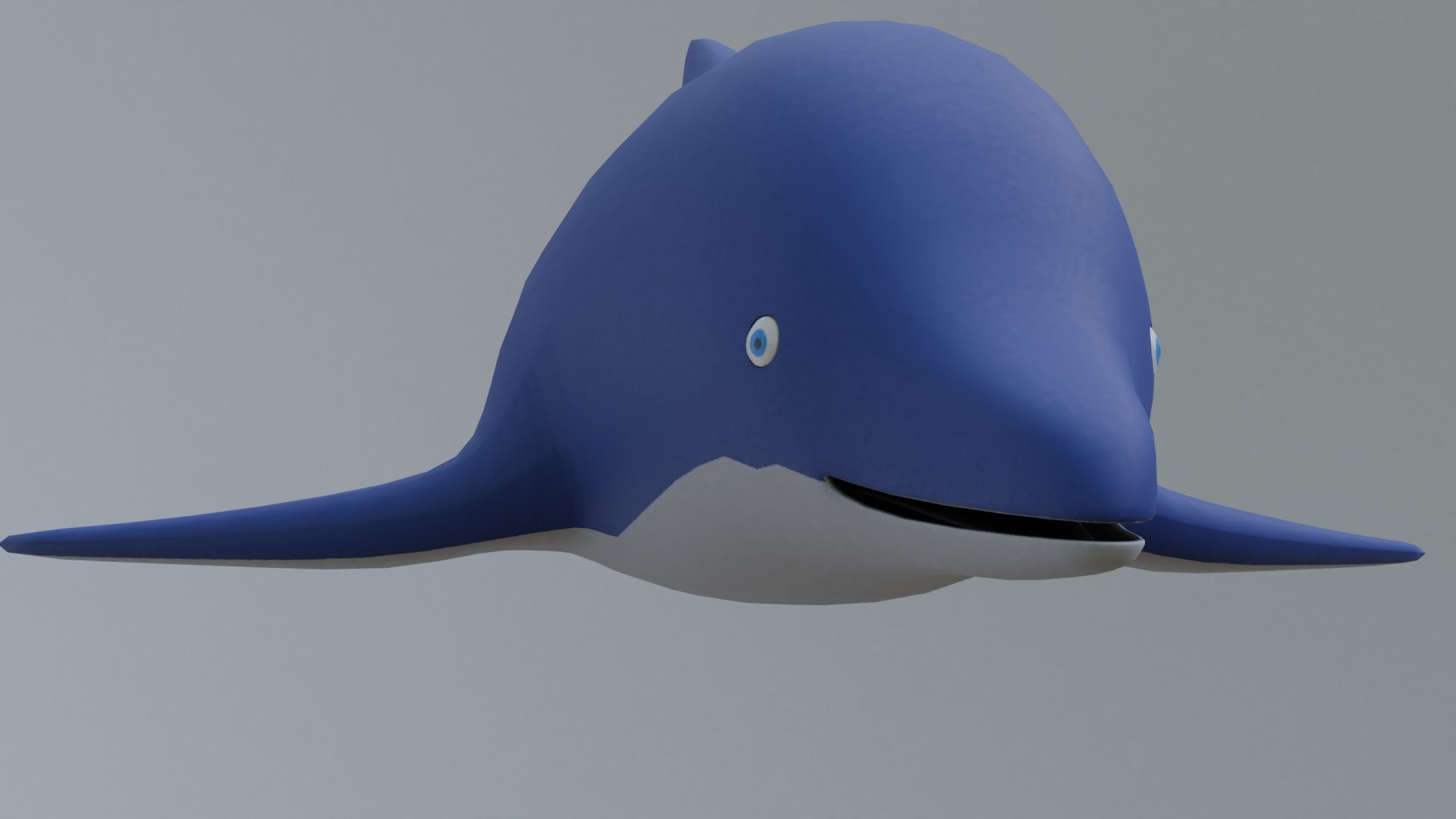 Cartoon Dolphin Model - TurboSquid 1953415