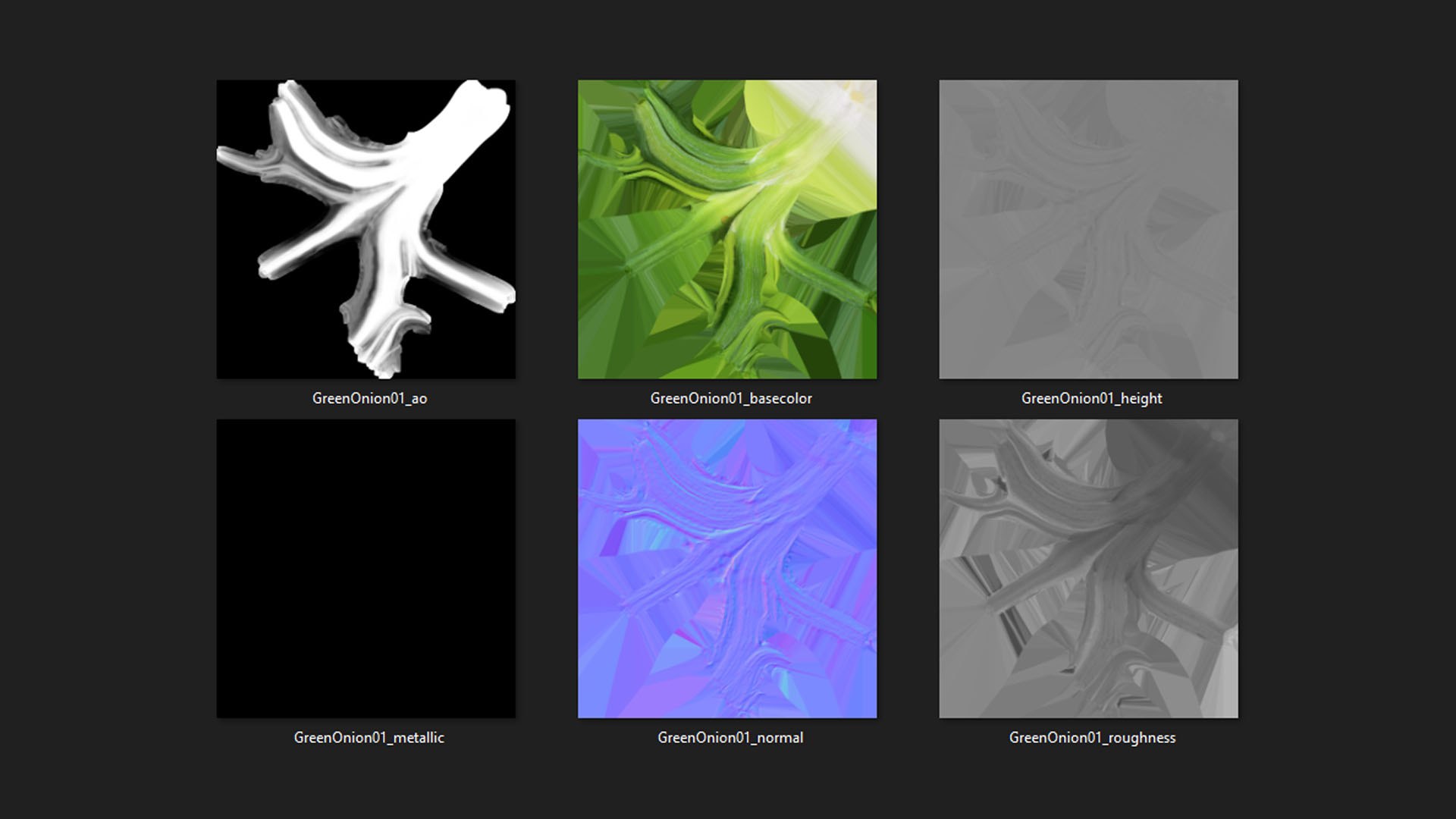 3D model Green Onion 01 - TurboSquid 2178598