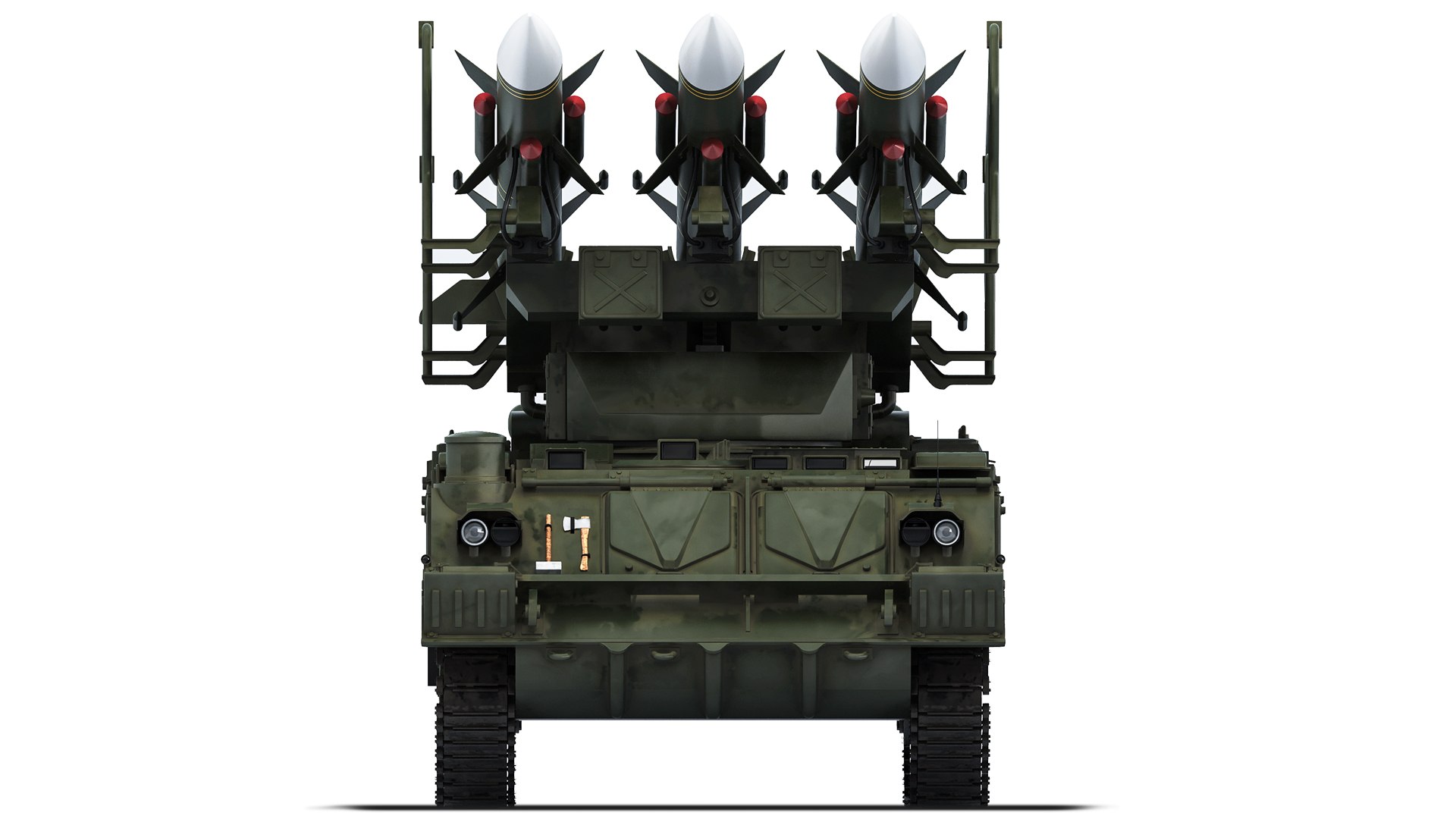 2K12 Kub SA-6 Gainful 1967 Model - TurboSquid 2152299