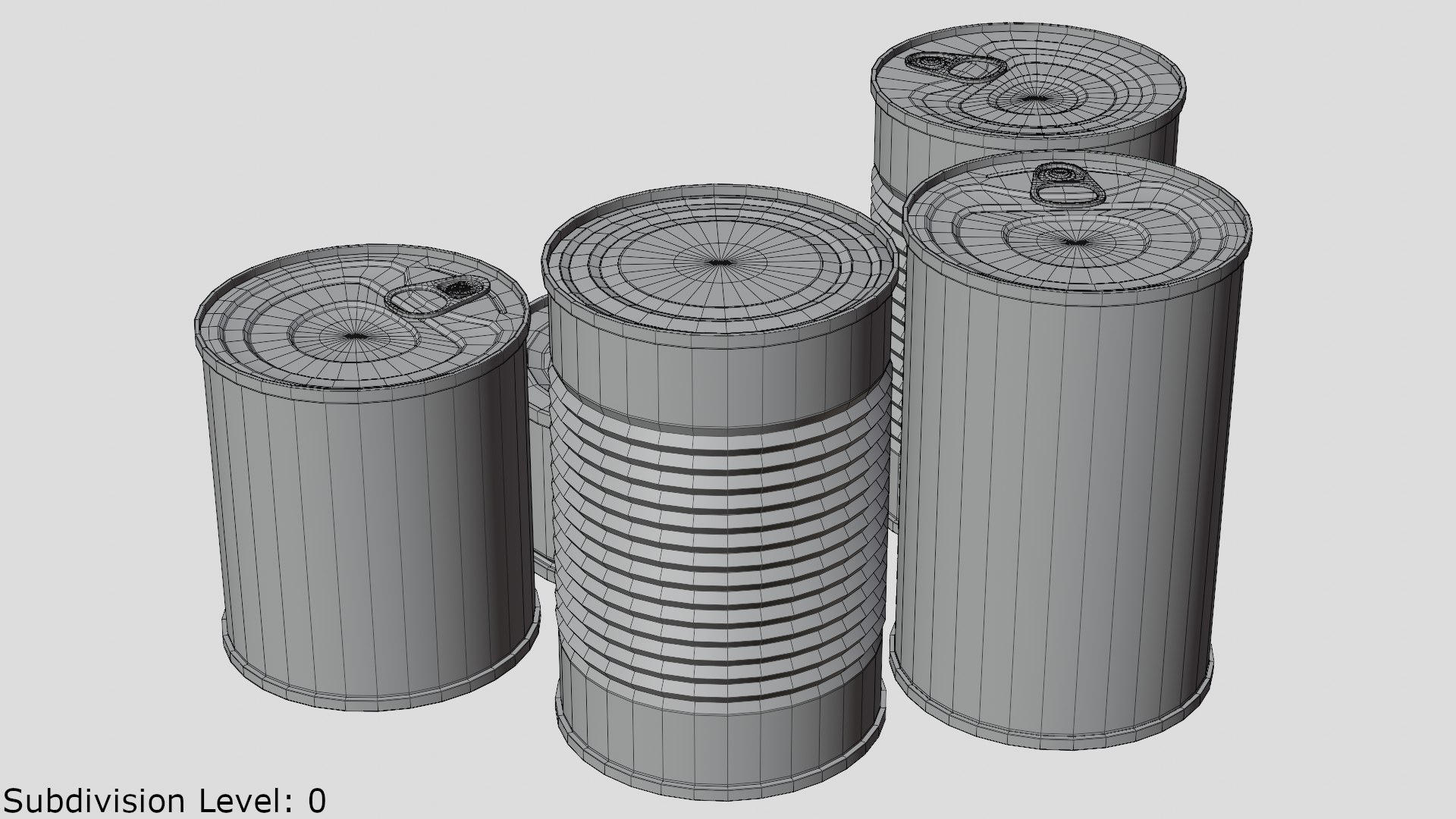 Realistic tin 3D - TurboSquid 1616776