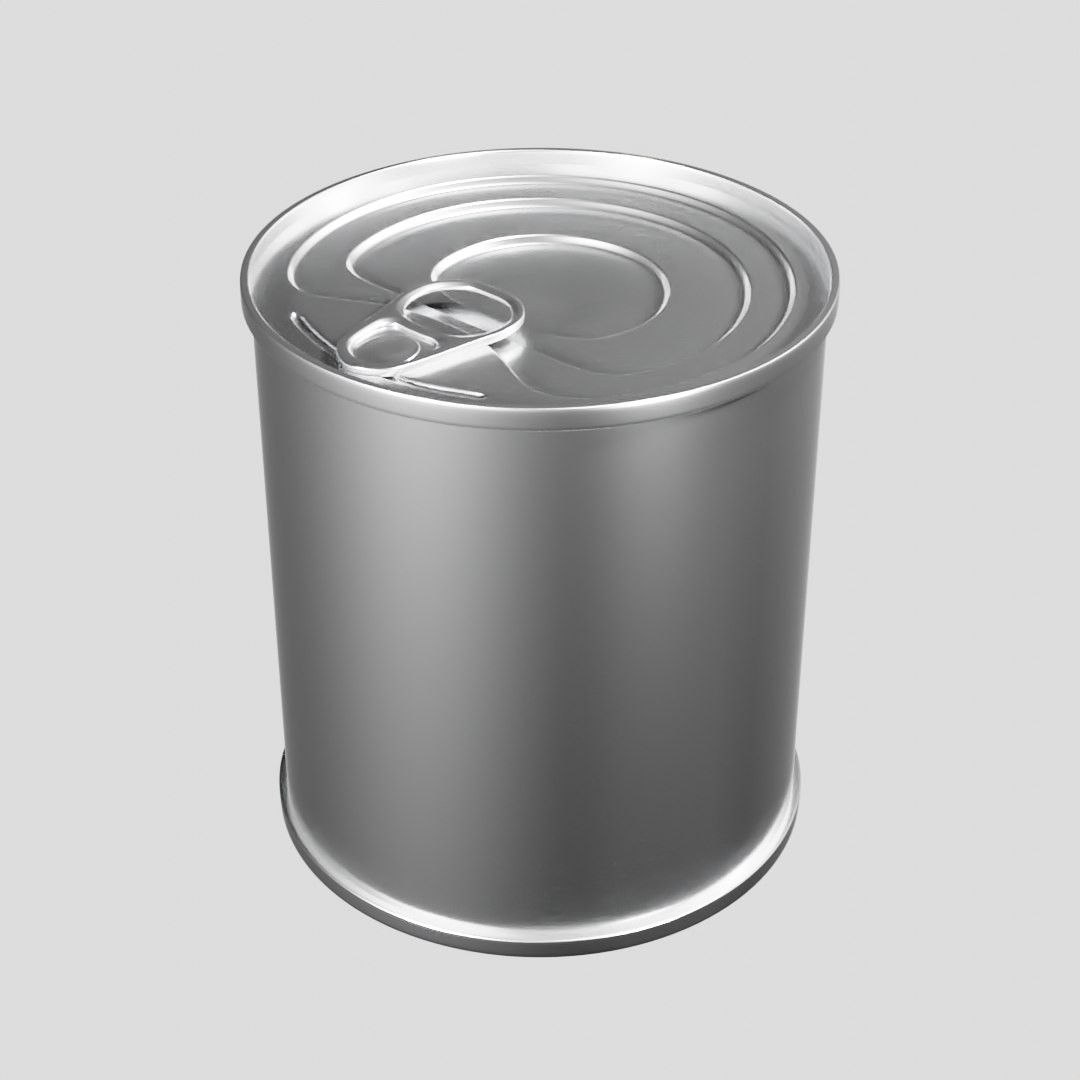 Realistic tin 3D - TurboSquid 1616776