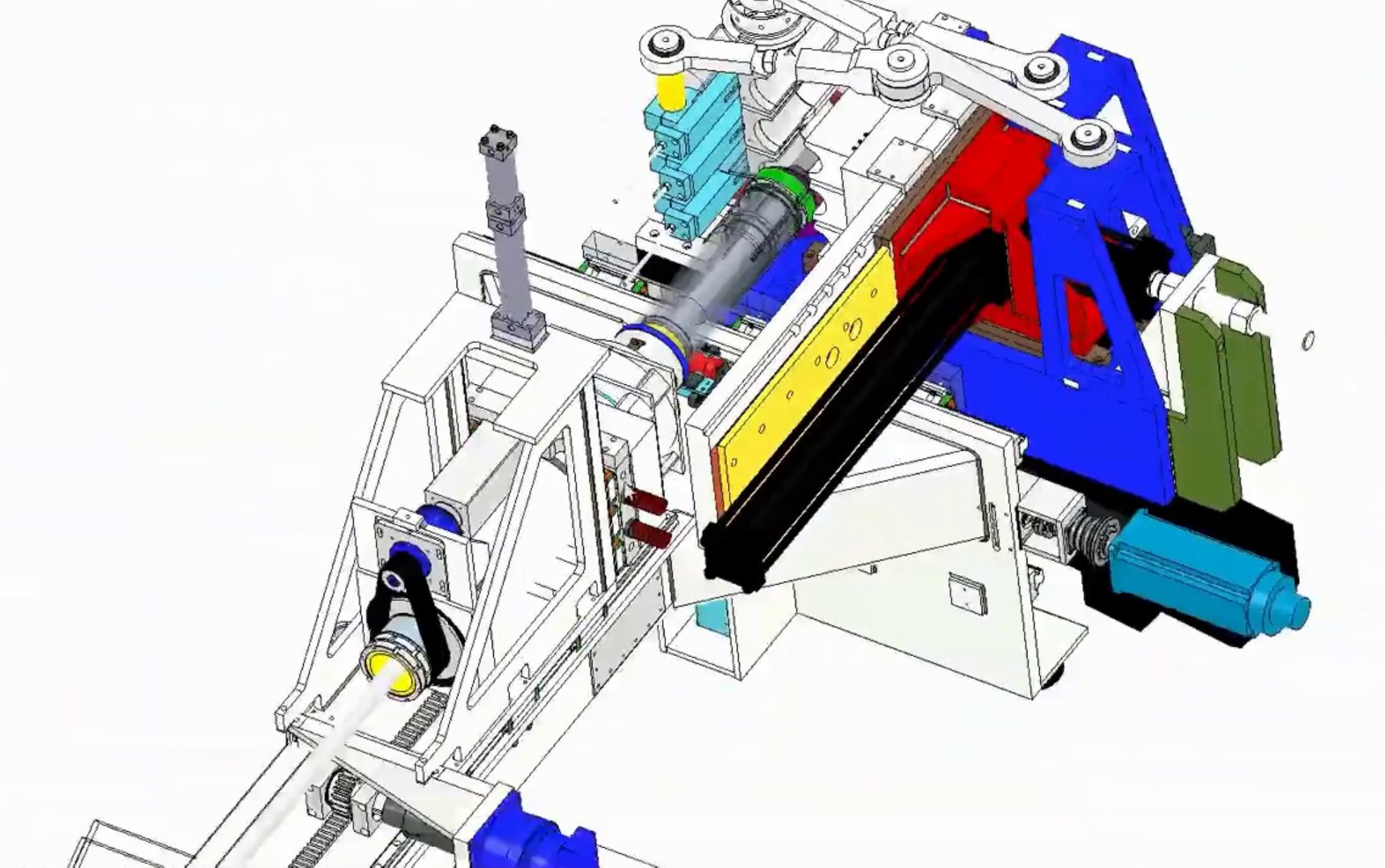 3D Automatic CNC Pipe Bending Machine With Multi-Axis Precision Control ...