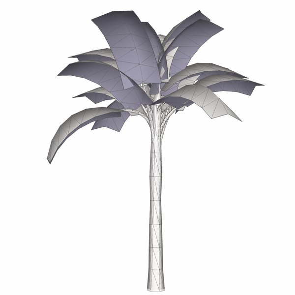 3D SketchUp Banana Tree Palm