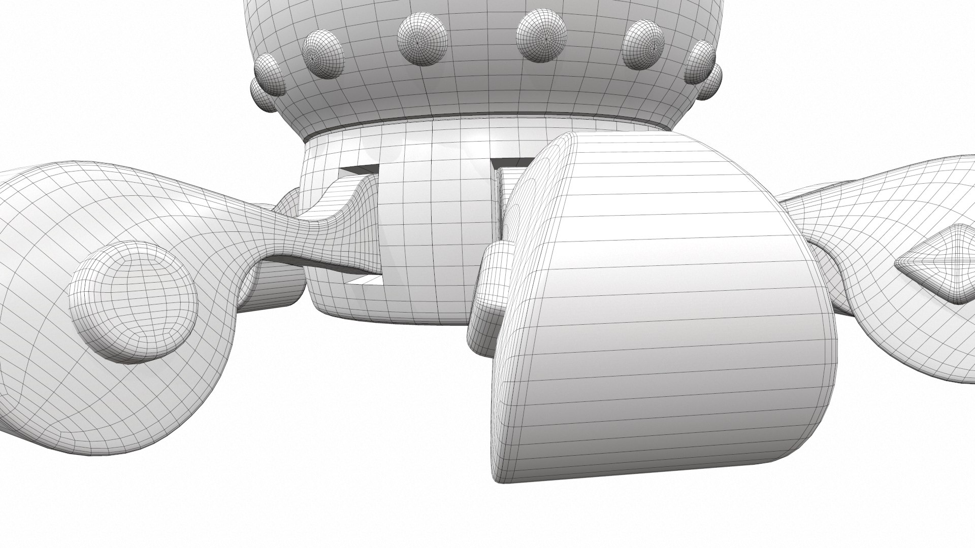Plastic Baby Toy Octopus 3D Model - TurboSquid 2109014