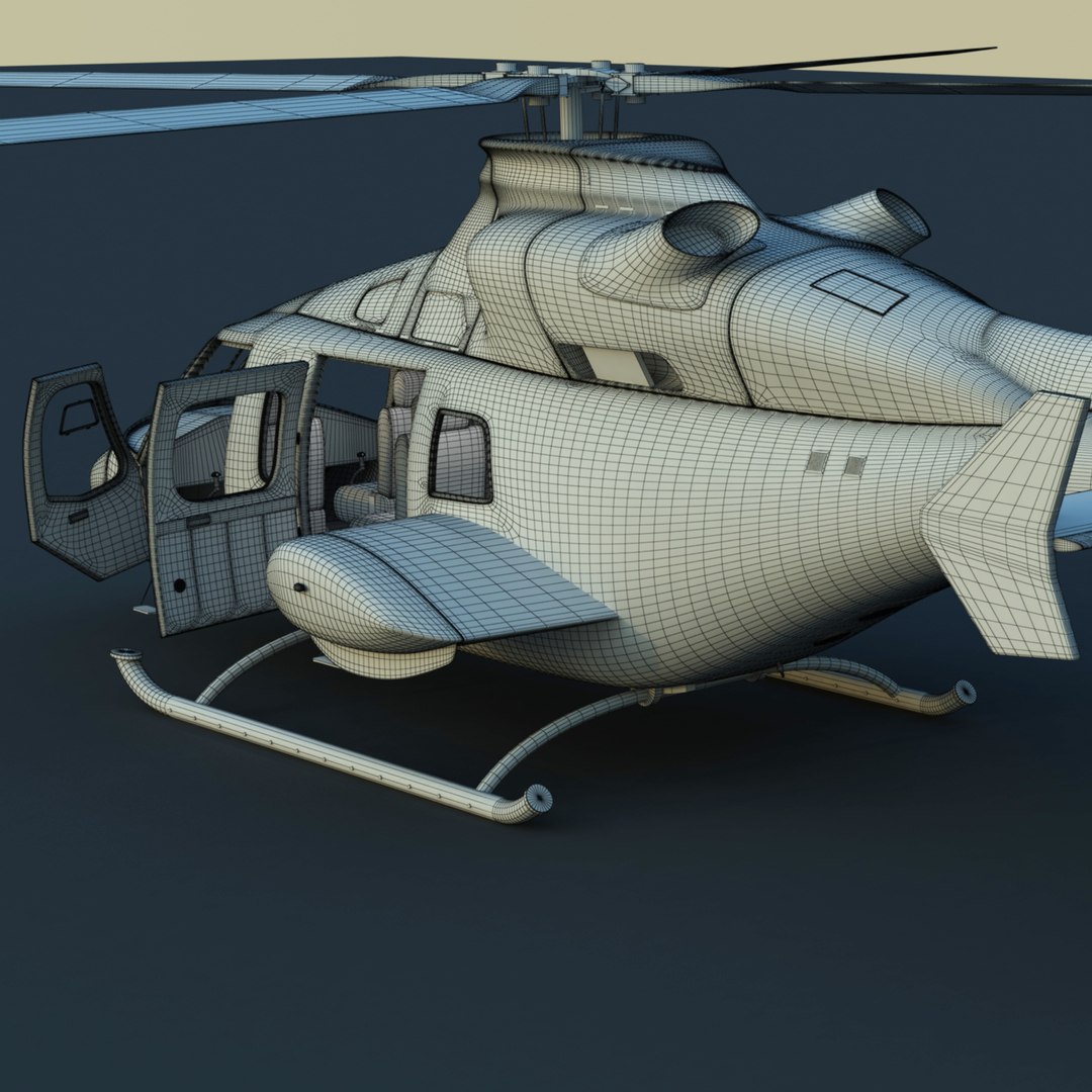 Obj Bell 430 Helicopter