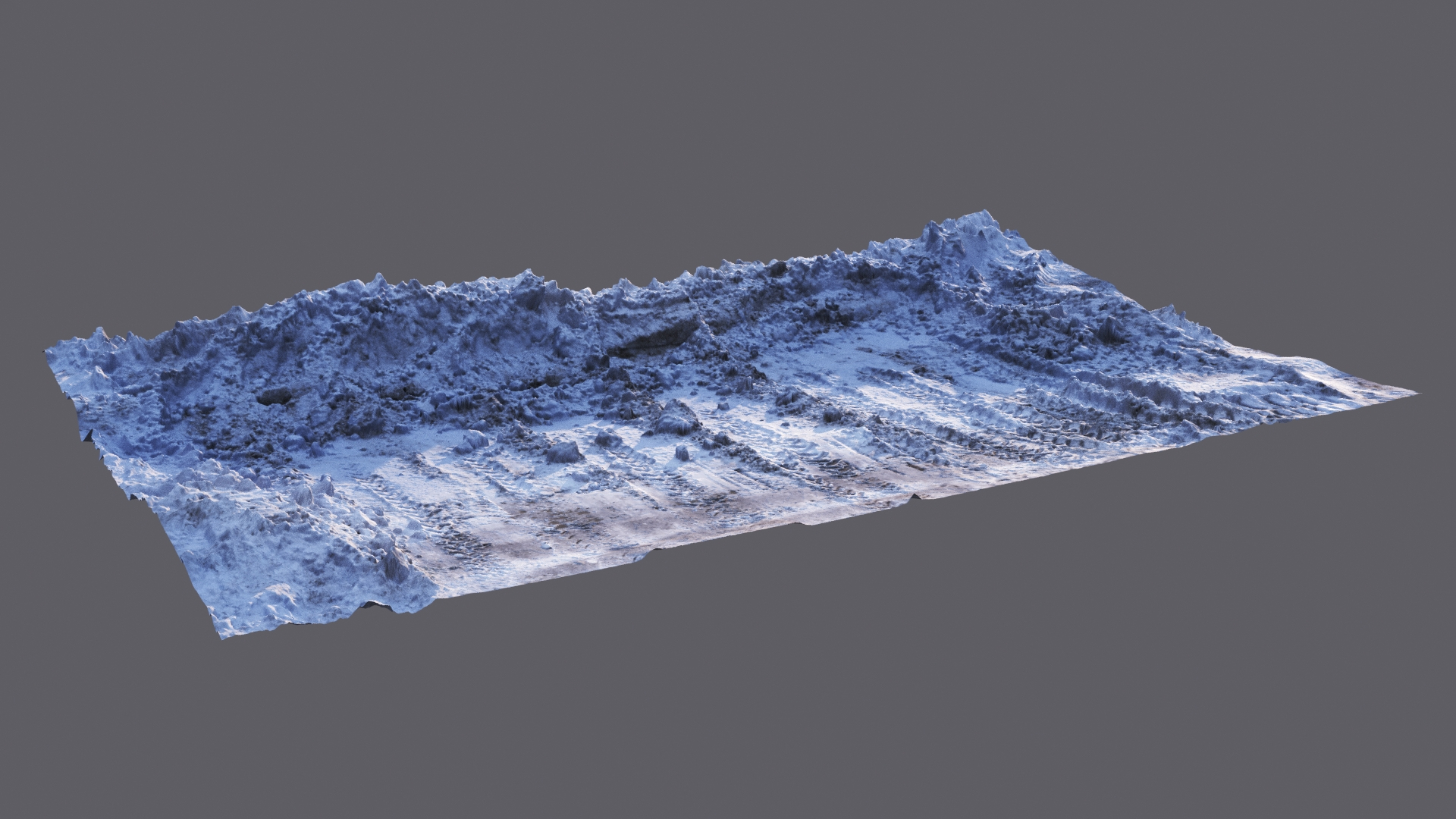 Snow model - TurboSquid 1813997