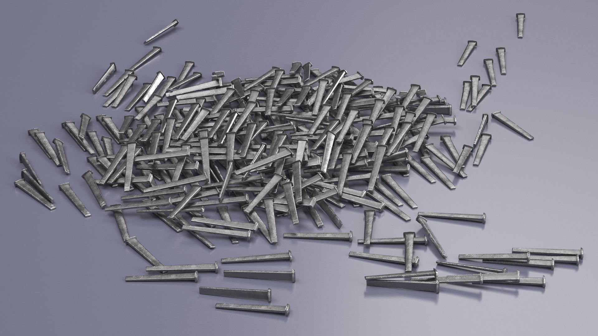 3D Flooring Nails Old Model - TurboSquid 2060265