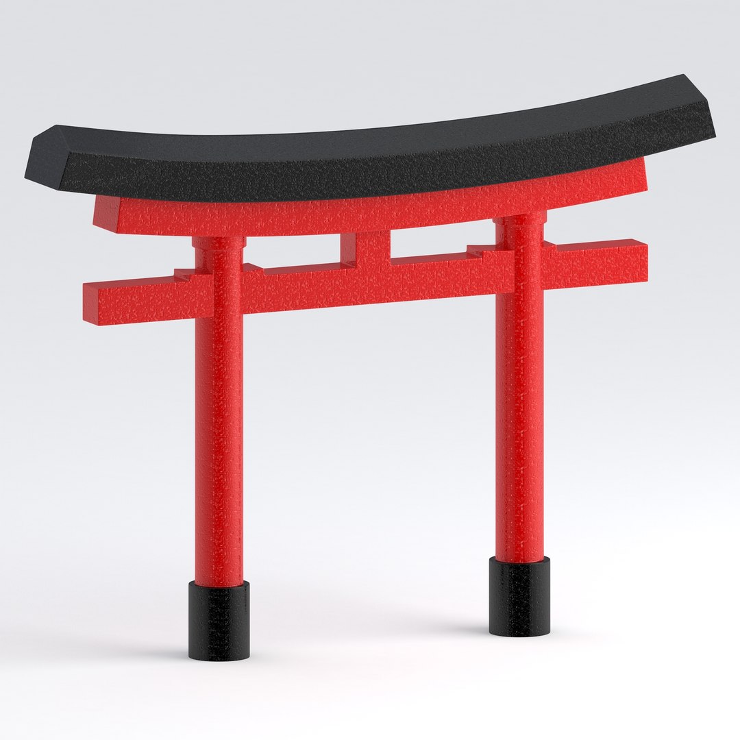3D Torii Gate Model - TurboSquid 2332972