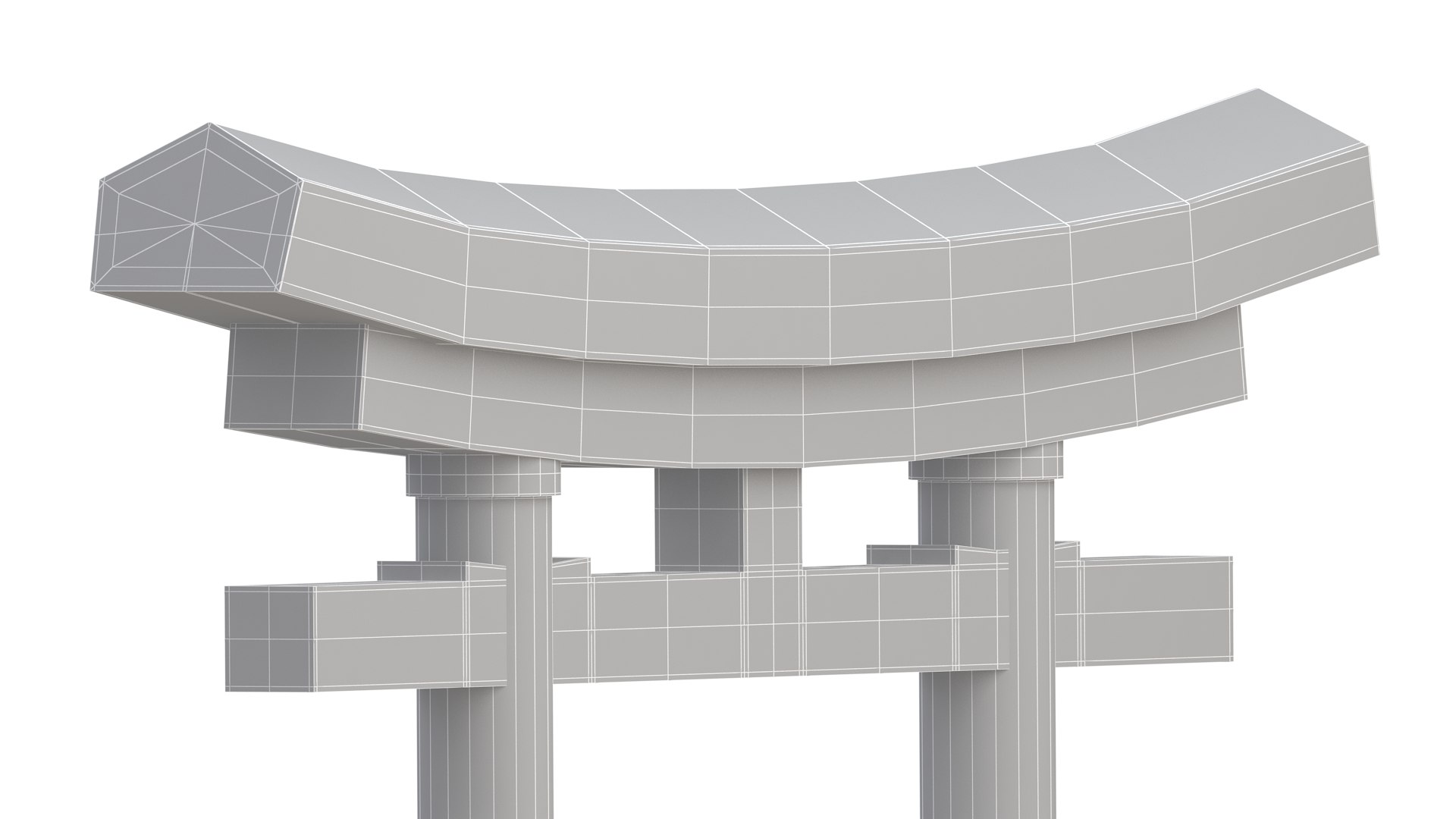3D Torii Gate Model - TurboSquid 2332972
