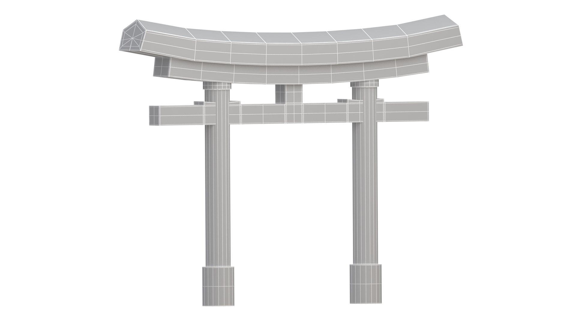 3D Torii Gate Model - TurboSquid 2332972