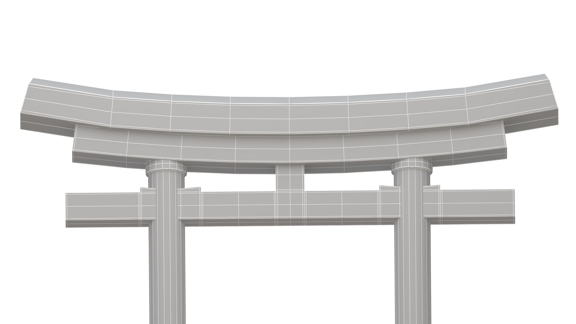 3D Torii Gate Model - TurboSquid 2332972