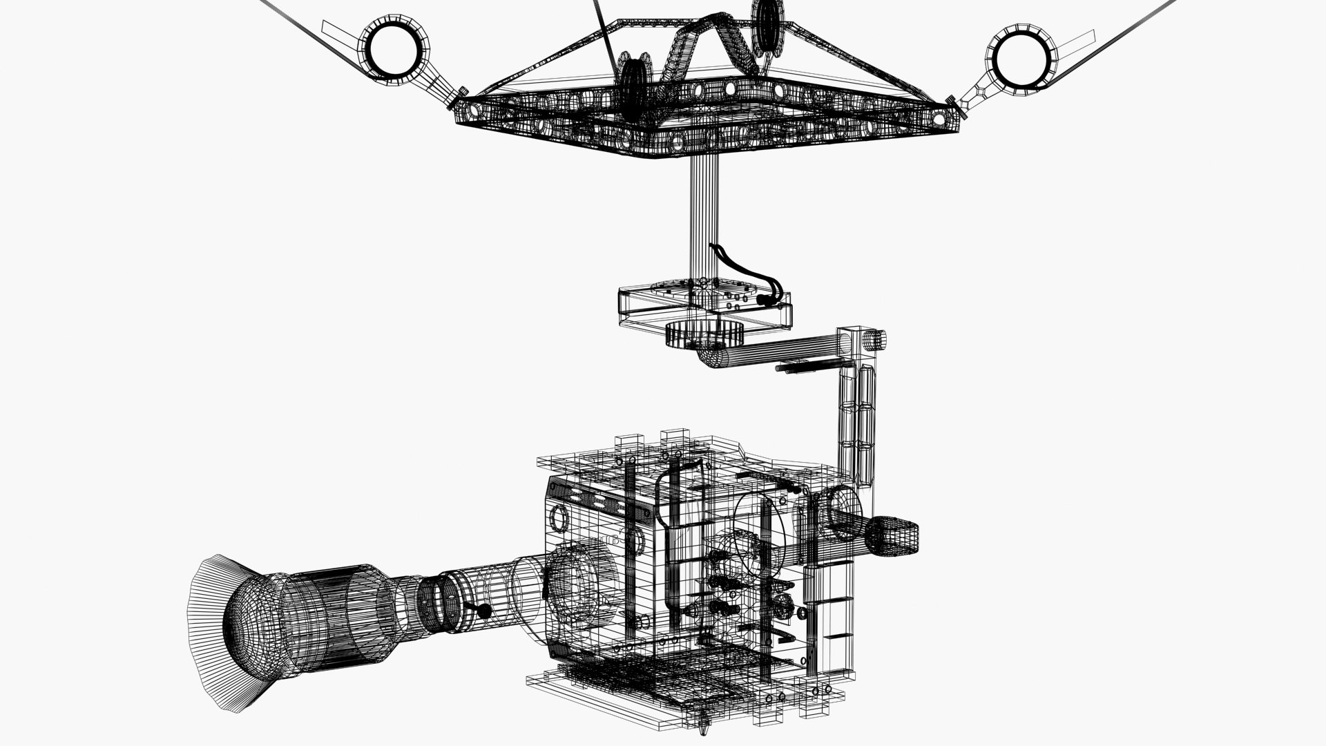 3D Suspended Camera - TurboSquid 2369440