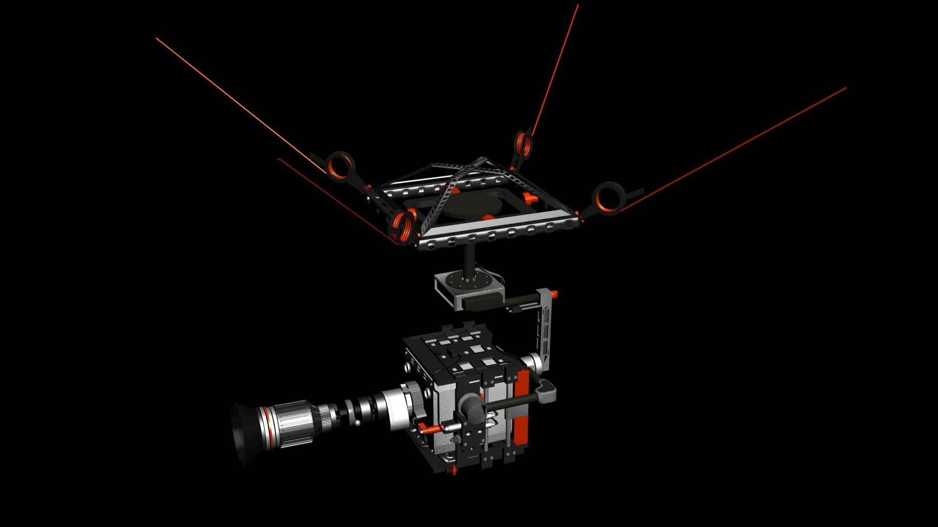 3D Suspended Camera - TurboSquid 2369440