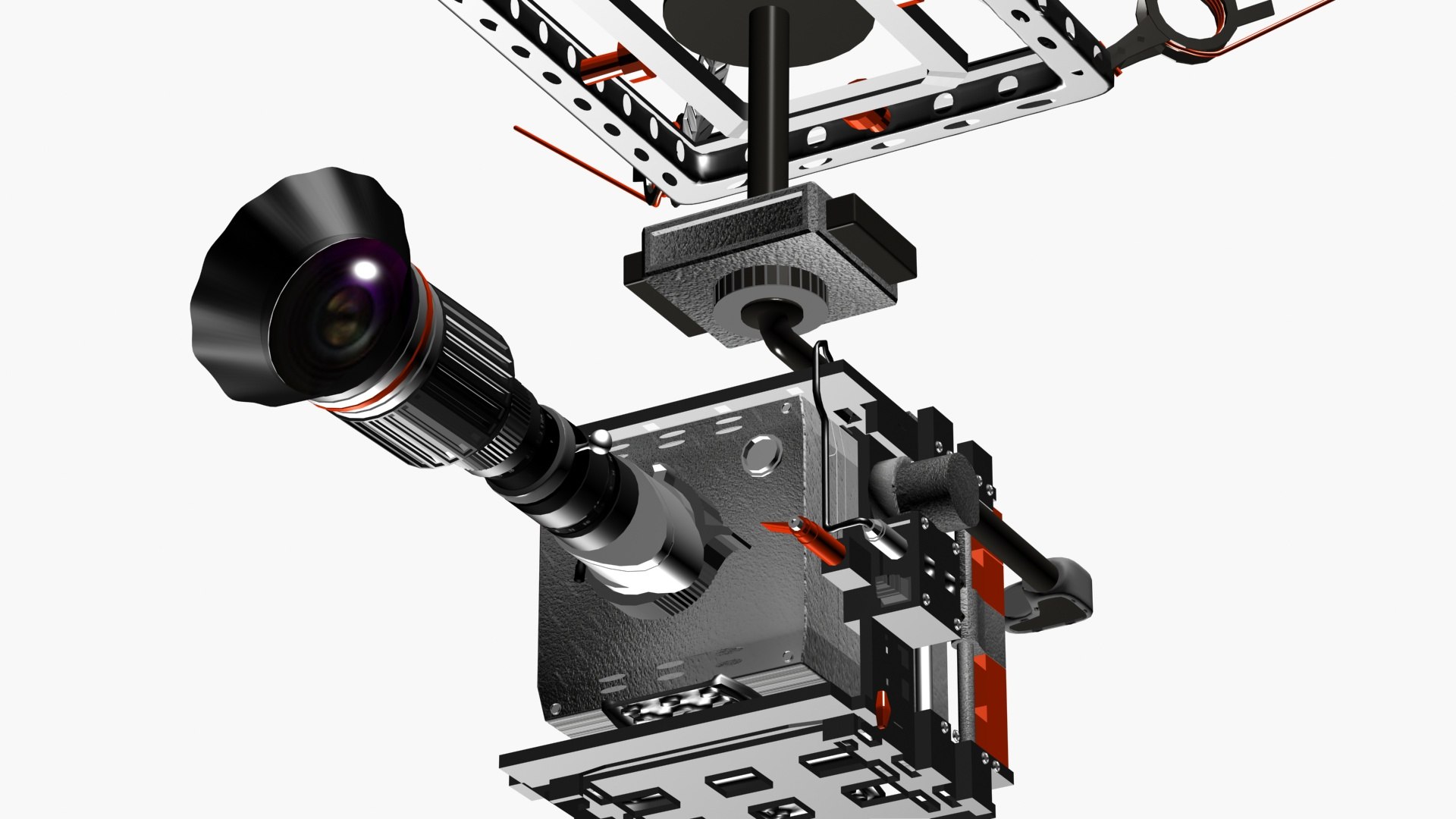 3D Suspended Camera - TurboSquid 2369440