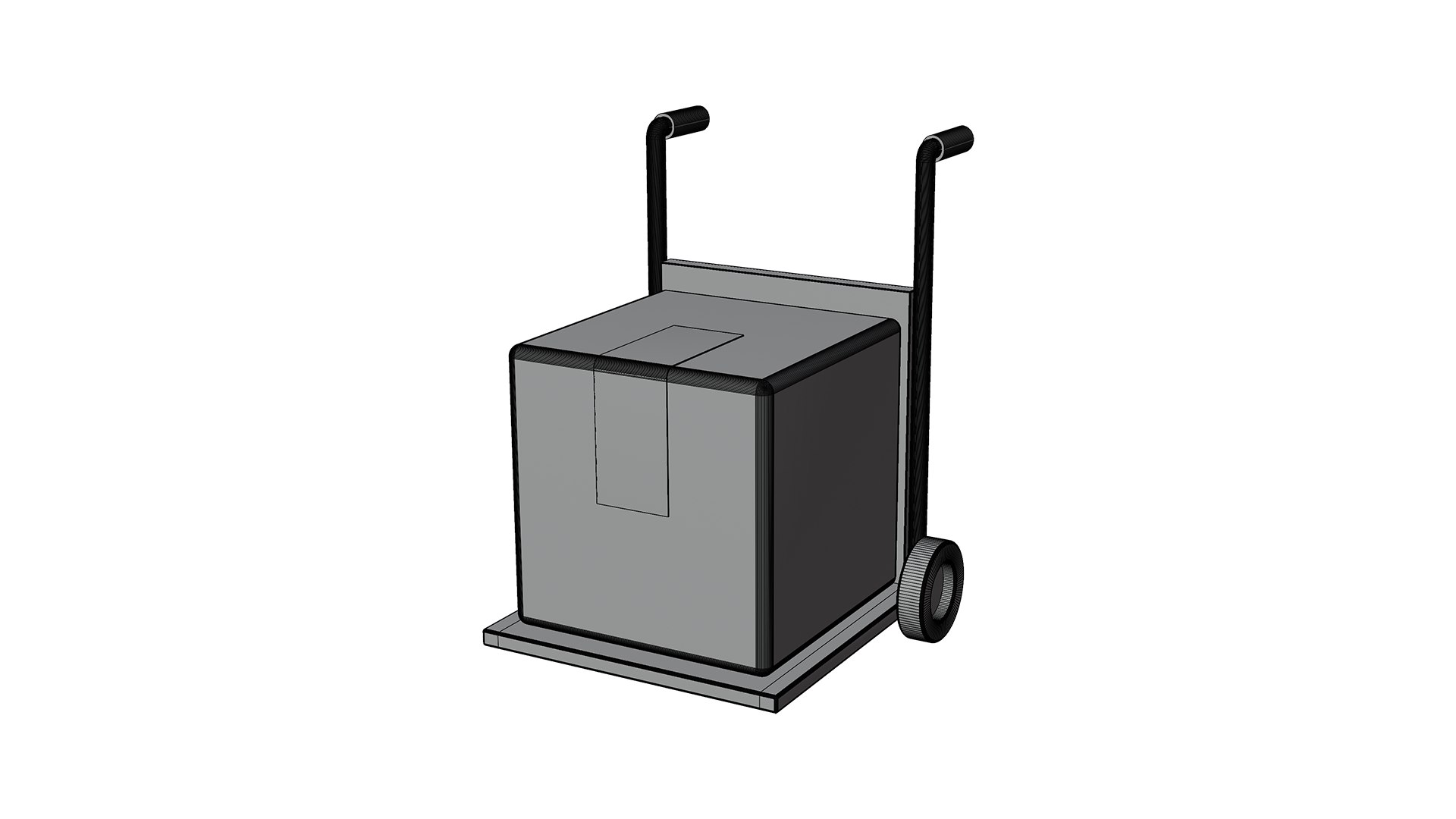 Delivery Parcel 3D Model - TurboSquid 2283971