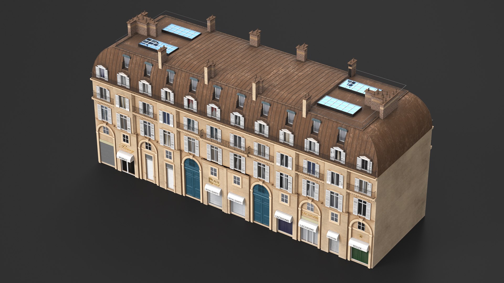 3D Small Historical Building - TurboSquid 2295507