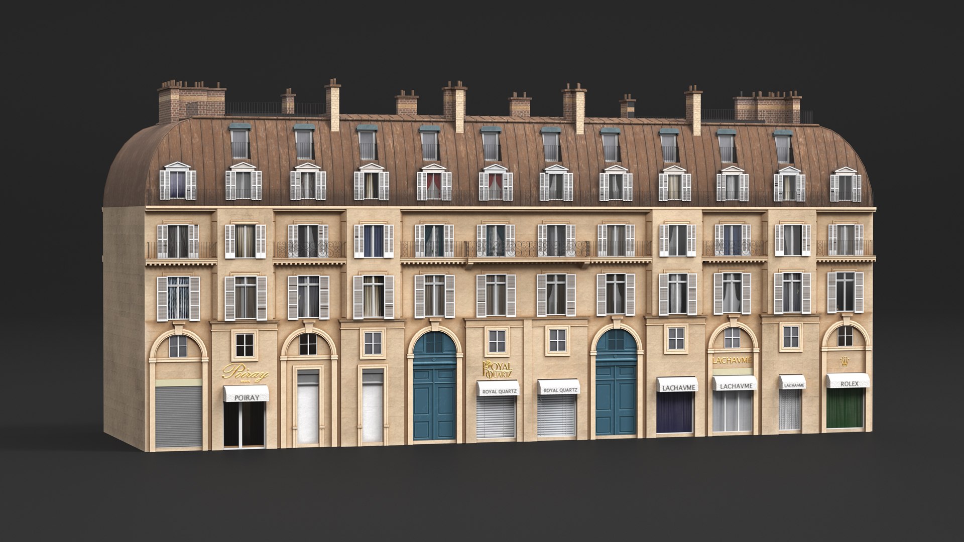 3D Small Historical Building - TurboSquid 2295507