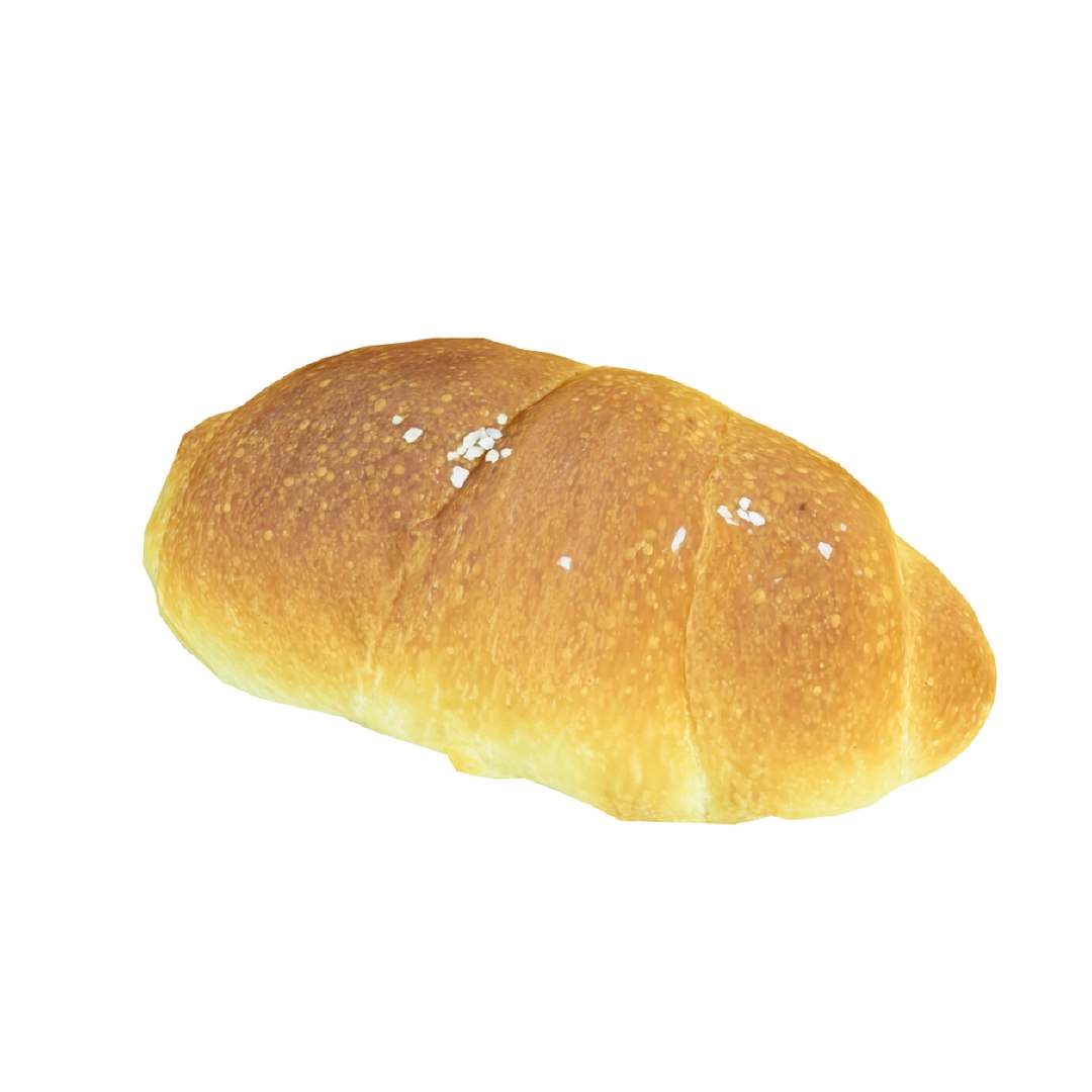 3D Game Ready Salted Butter Roll Bread Model - TurboSquid 2020643