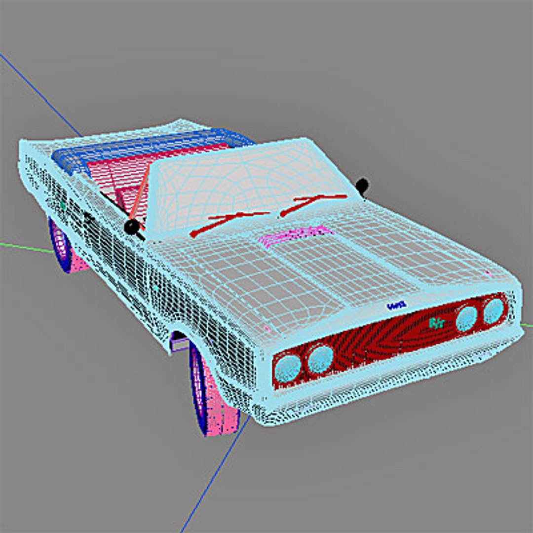 Dodge Coronet R T 3d 3ds