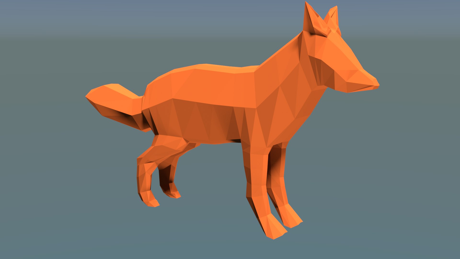 3D fox - TurboSquid 1159779
